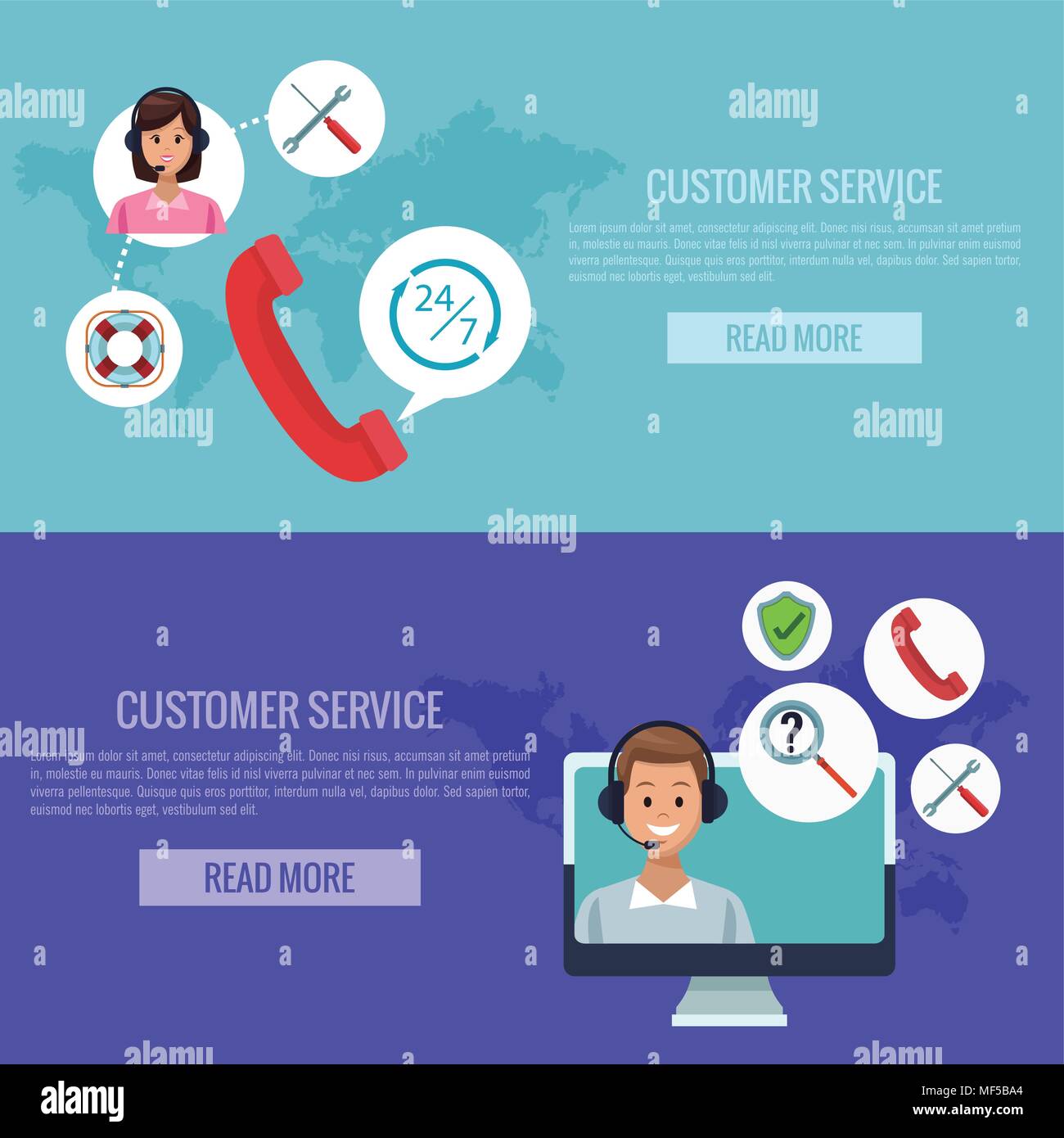 Customer service infographic Stock Vector Image & Art - Alamy