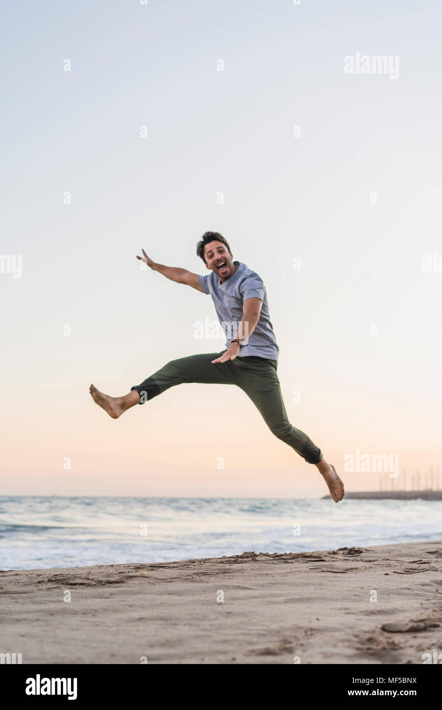 Person Jumping In The Air