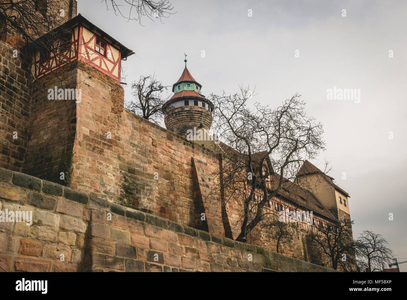 Germany, Bavaria, Nuremberg, Imperial Castle Stock Photo - Alamy