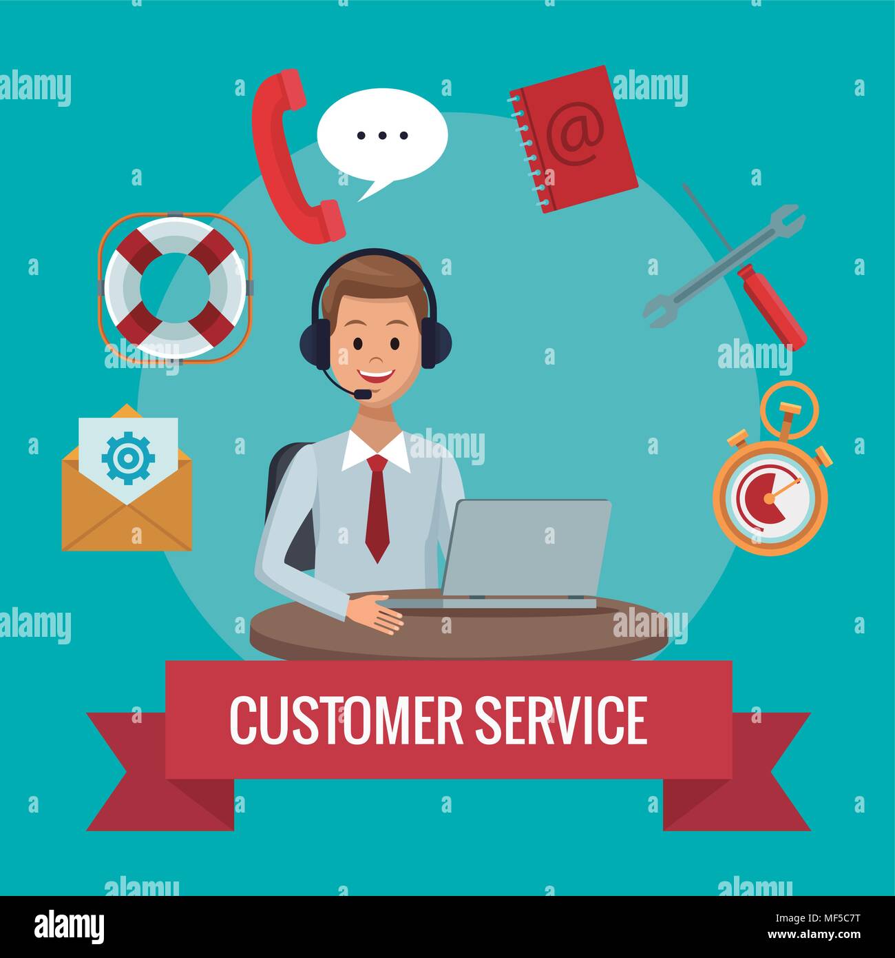 Call center customer service Stock Vector Image & Art - Alamy