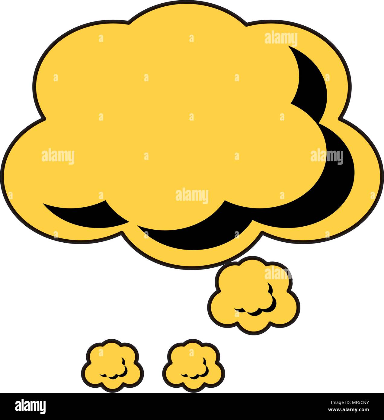 speech cloud icon over white background, colorful design. vector ...
