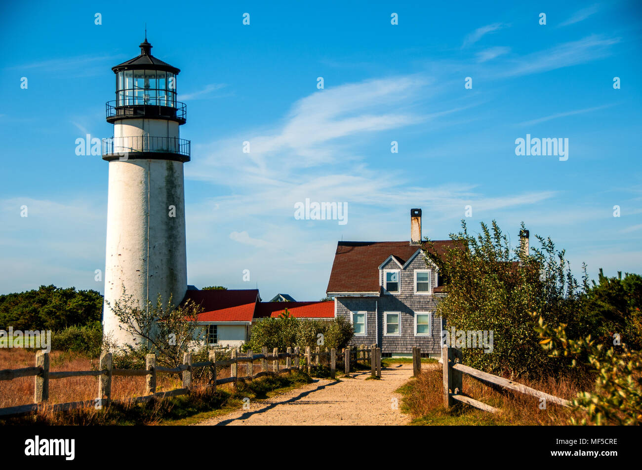 Highland Lighthouse, one of the many lighthouses scattered on the ...