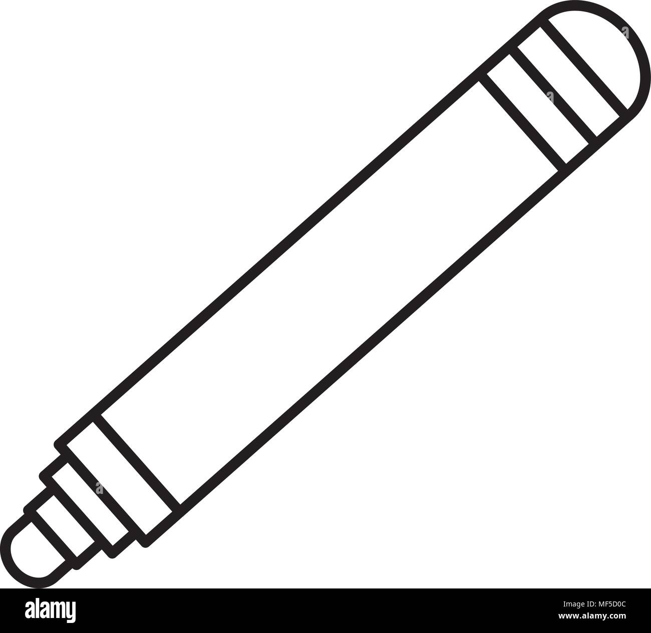 line highlighter pen mark ink text Stock Vector Image & Art - Alamy