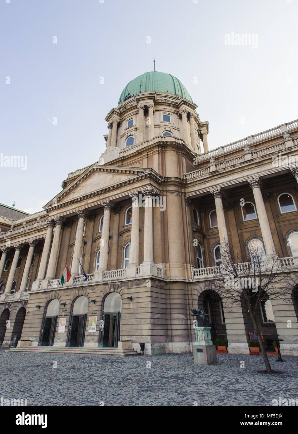 Buda Castle, the historical castle and palace complex of the Hungarian ...