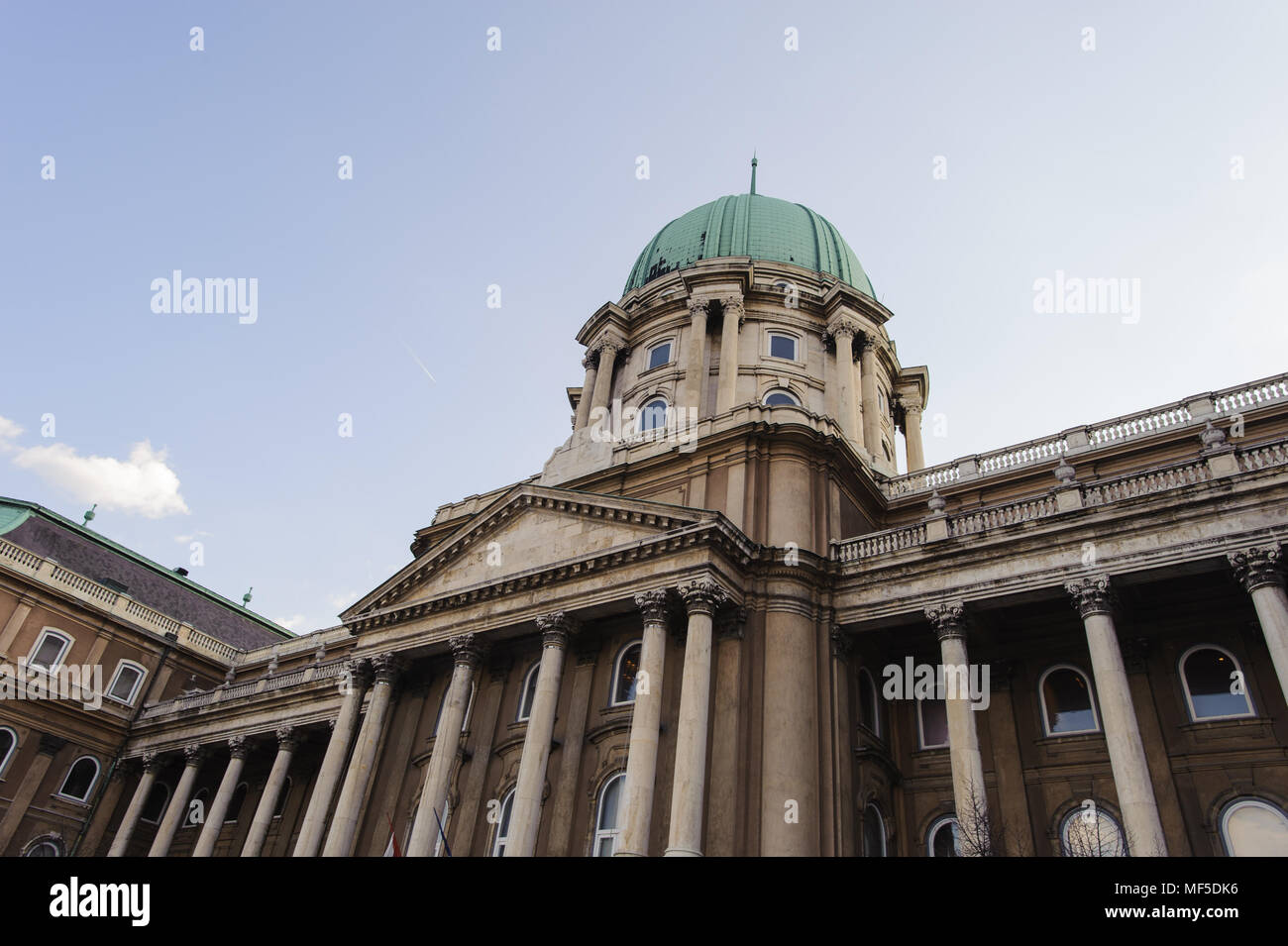 Buda Castle, the historical castle and palace complex of the Hungarian ...