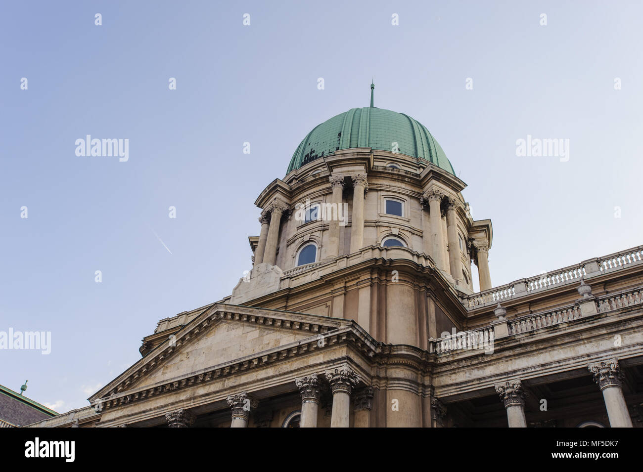 Buda Castle, the historical castle and palace complex of the Hungarian ...