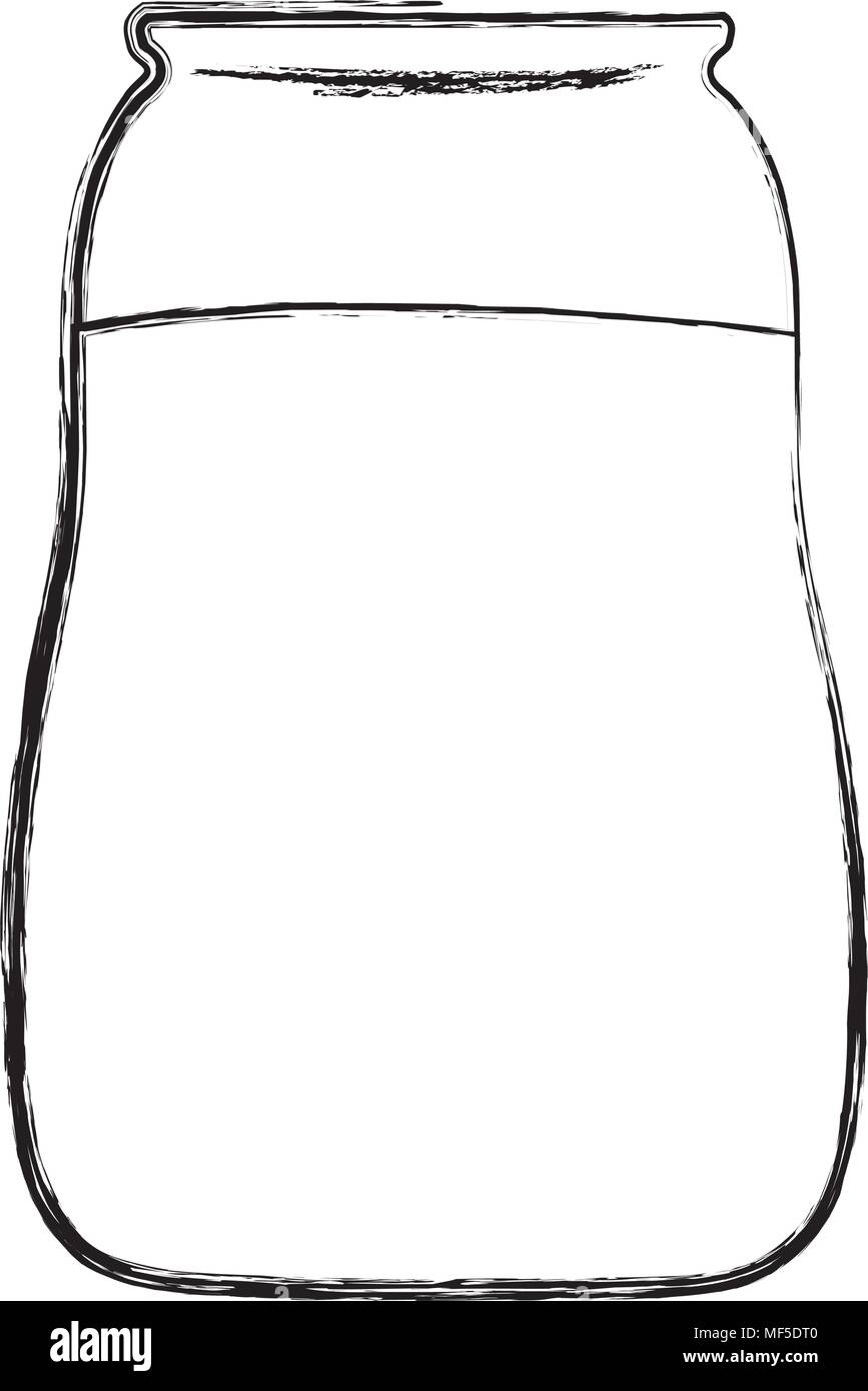 grunge rustic preserve mason jar object Stock Vector Image & Art - Alamy