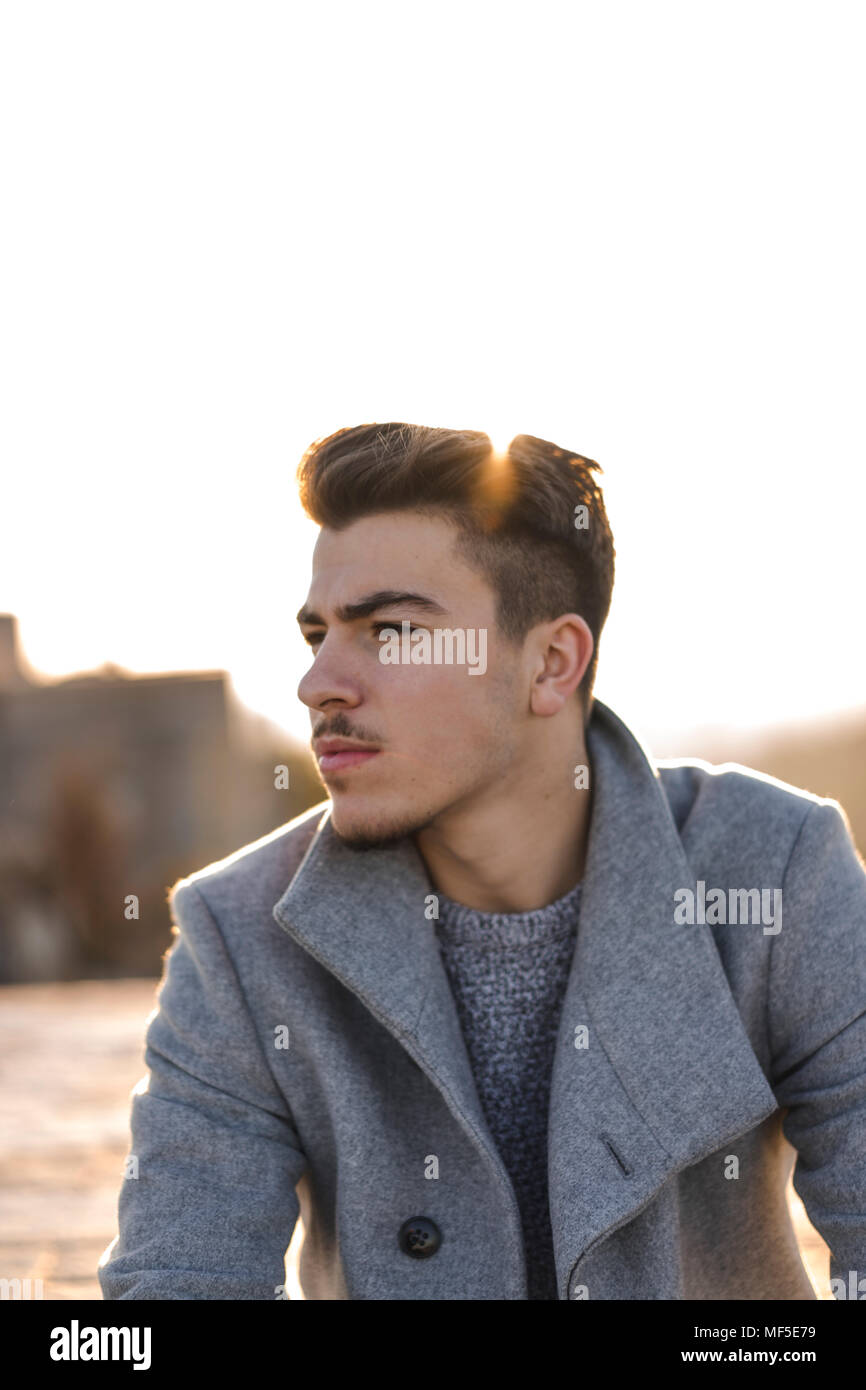 Serious mood portrait hi-res stock photography and images - Alamy