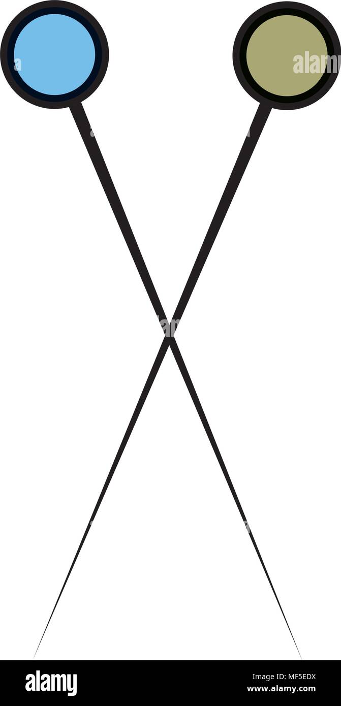 Tailor pins Stock Vector Images - Alamy