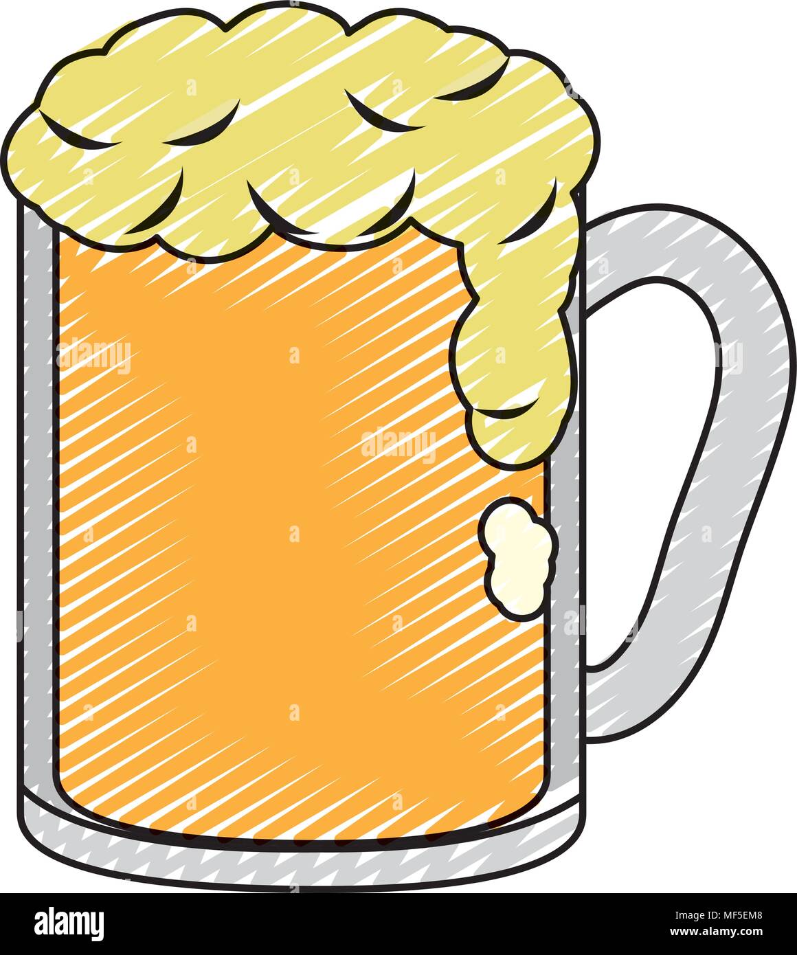 Beer doodle hi-res stock photography and images - Alamy