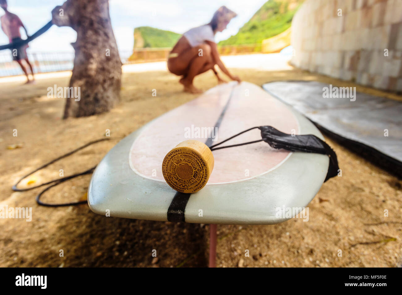 Traditional surf board hi-res stock photography and images - Alamy