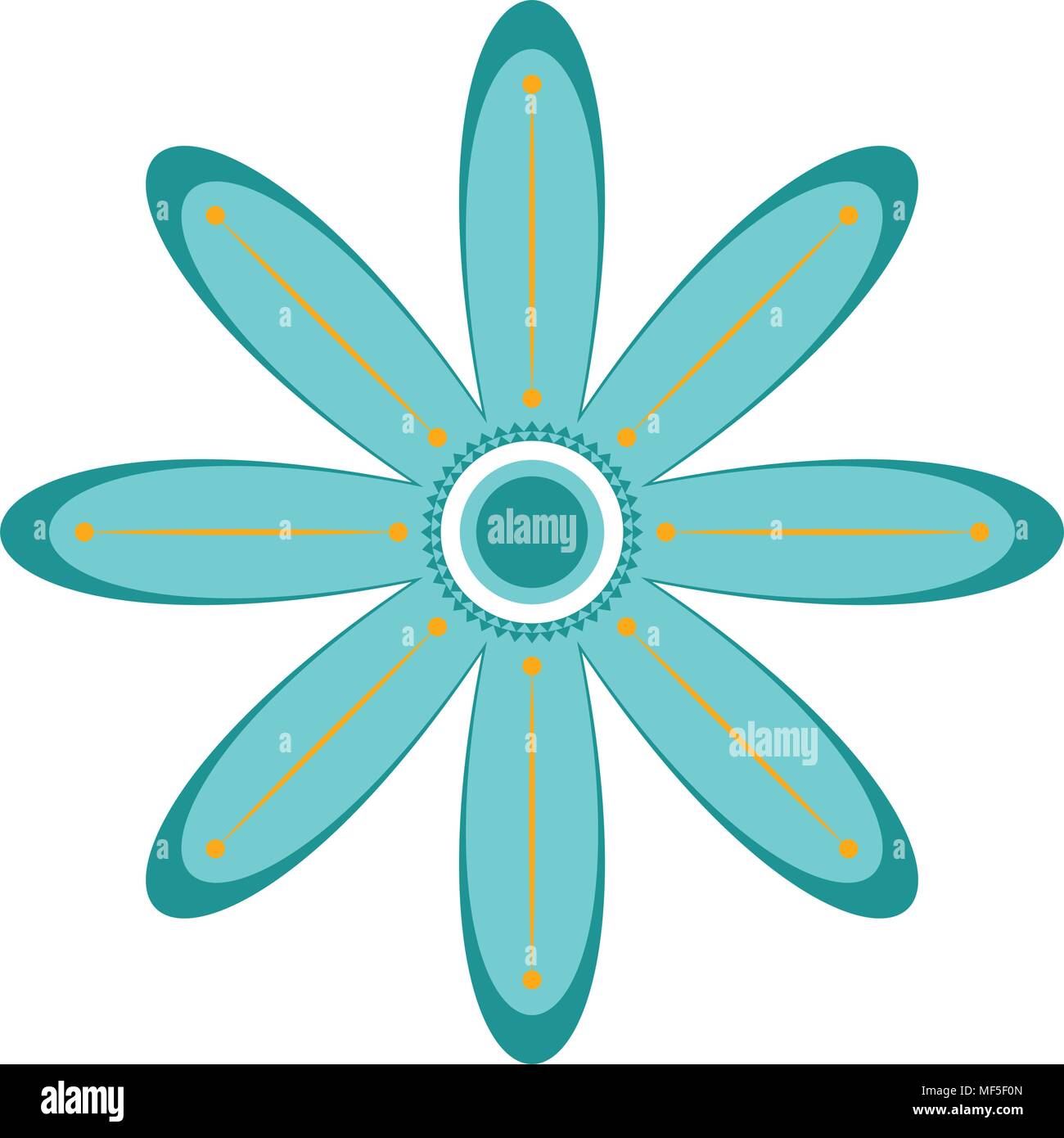 Cute flower icon Stock Vector Image & Art - Alamy