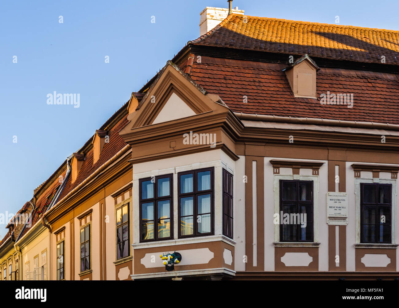 Architecture of Gyor, Hungary Stock Photo - Alamy