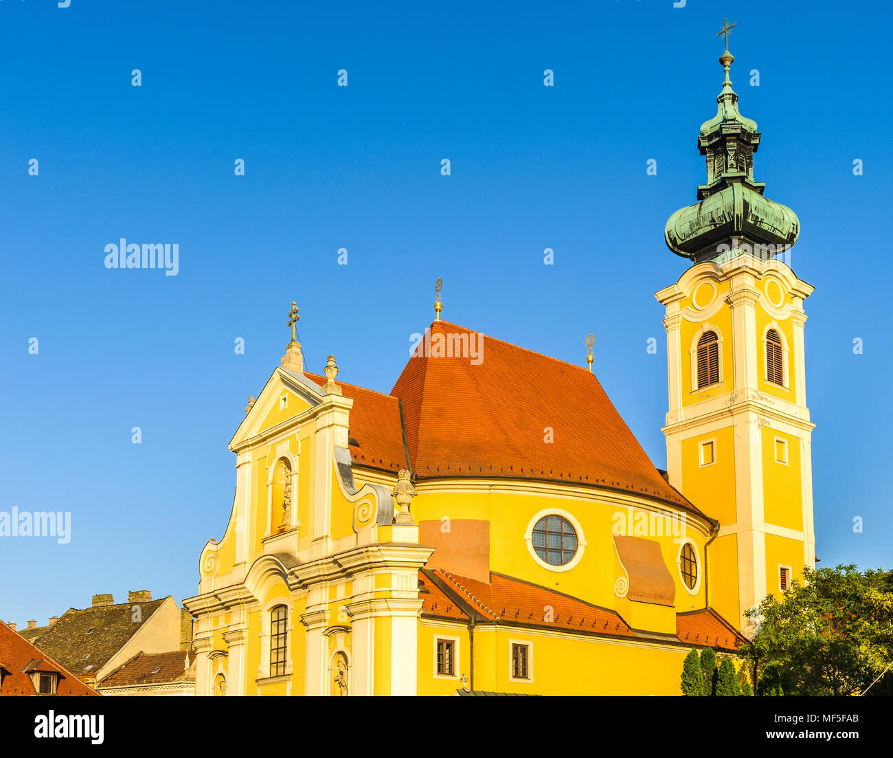 Carmelita Church in Gyor, Hungary Stock Photo - Alamy