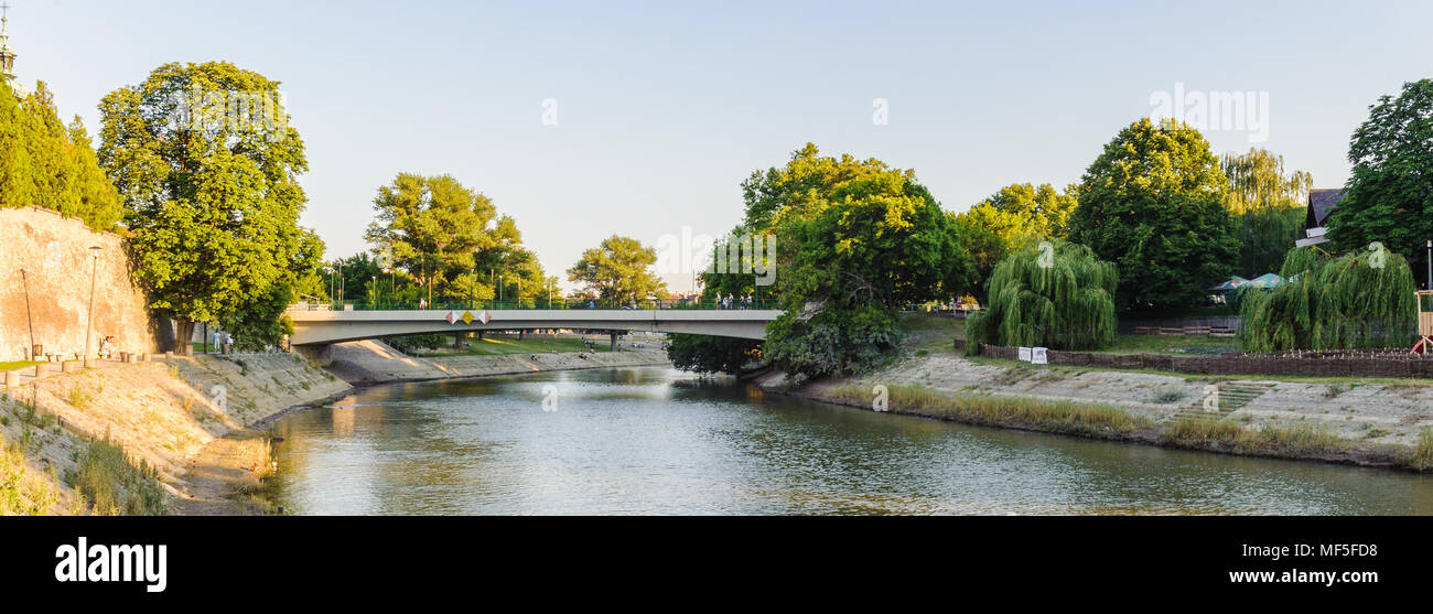 Bridge over the river Stock Photo - Alamy