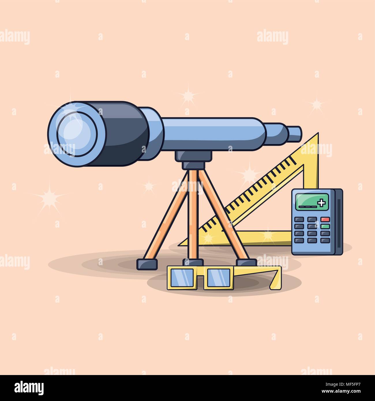 The sky ruler Stock Vector Images - Alamy