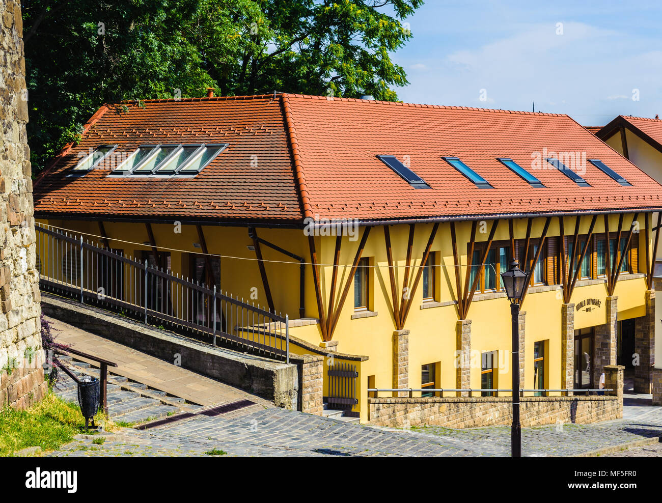Small house in Hungary Stock Photo - Alamy