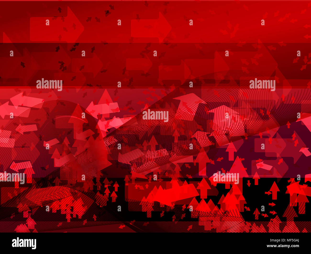 Red arrow theme background Stock Photo - Alamy