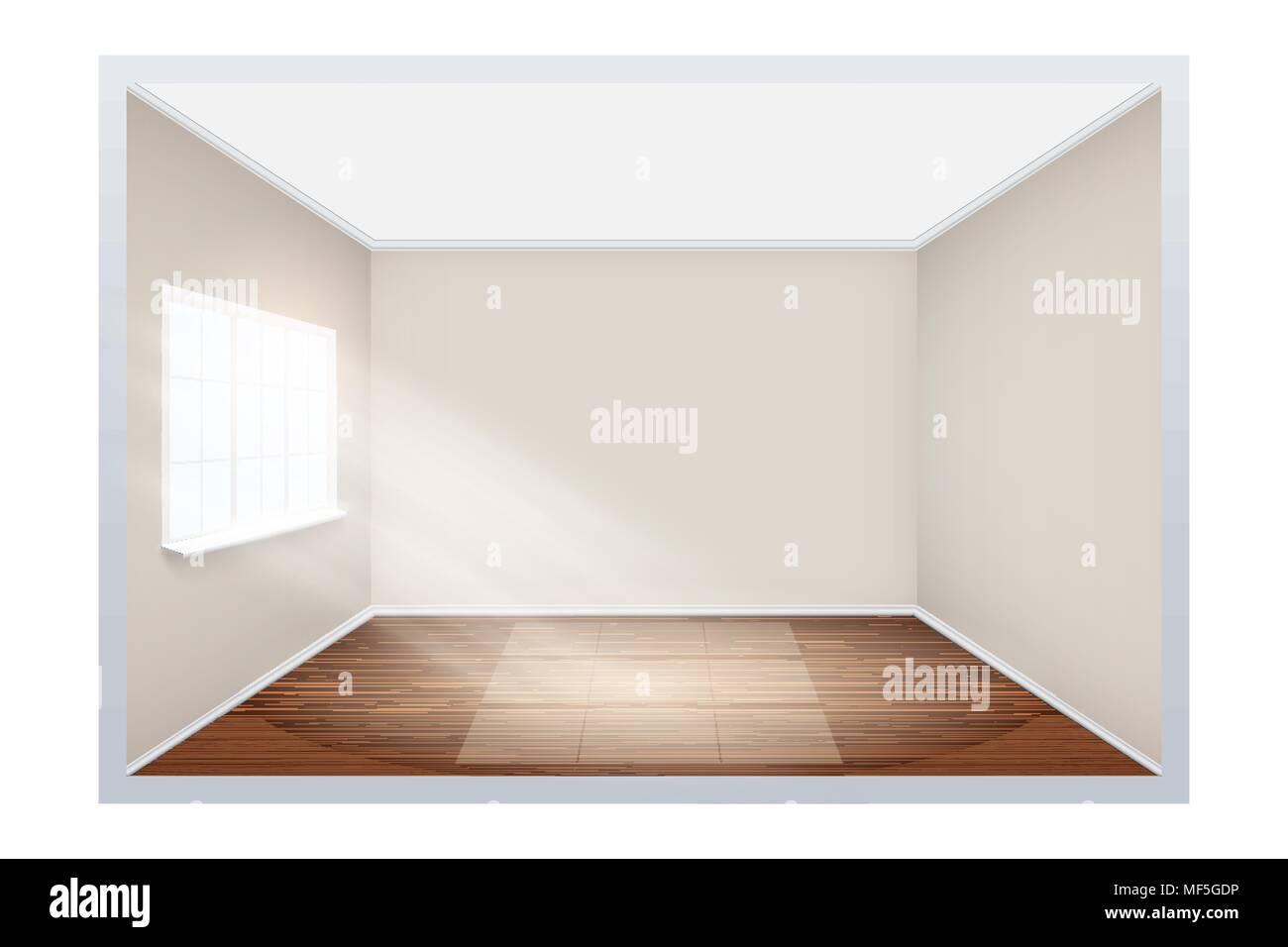 Window on wall Cut Out Stock Images & Pictures - Alamy