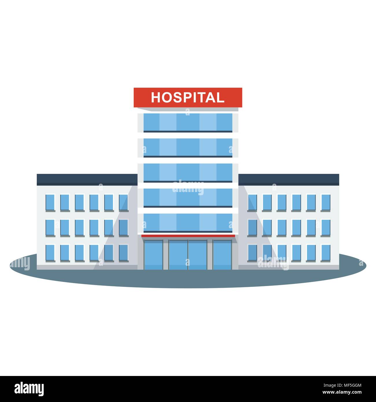 hospital building icon Stock Vector Image & Art - Alamy
