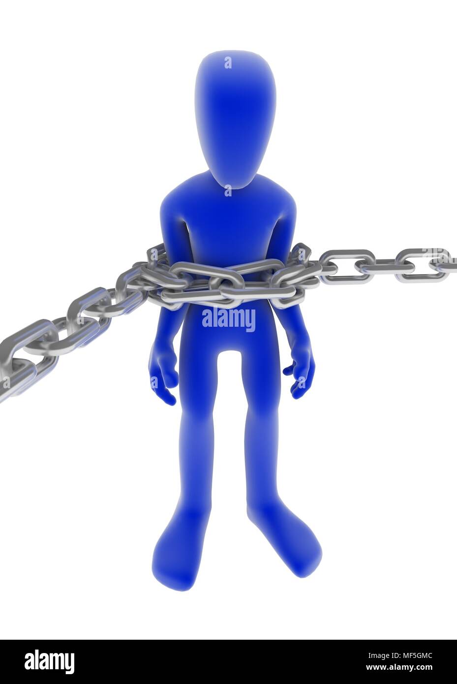 Bound figure Cut Out Stock Images & Pictures - Alamy