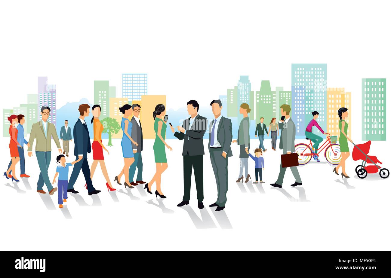 Inhabitants vector vectors hi-res stock photography and images - Alamy