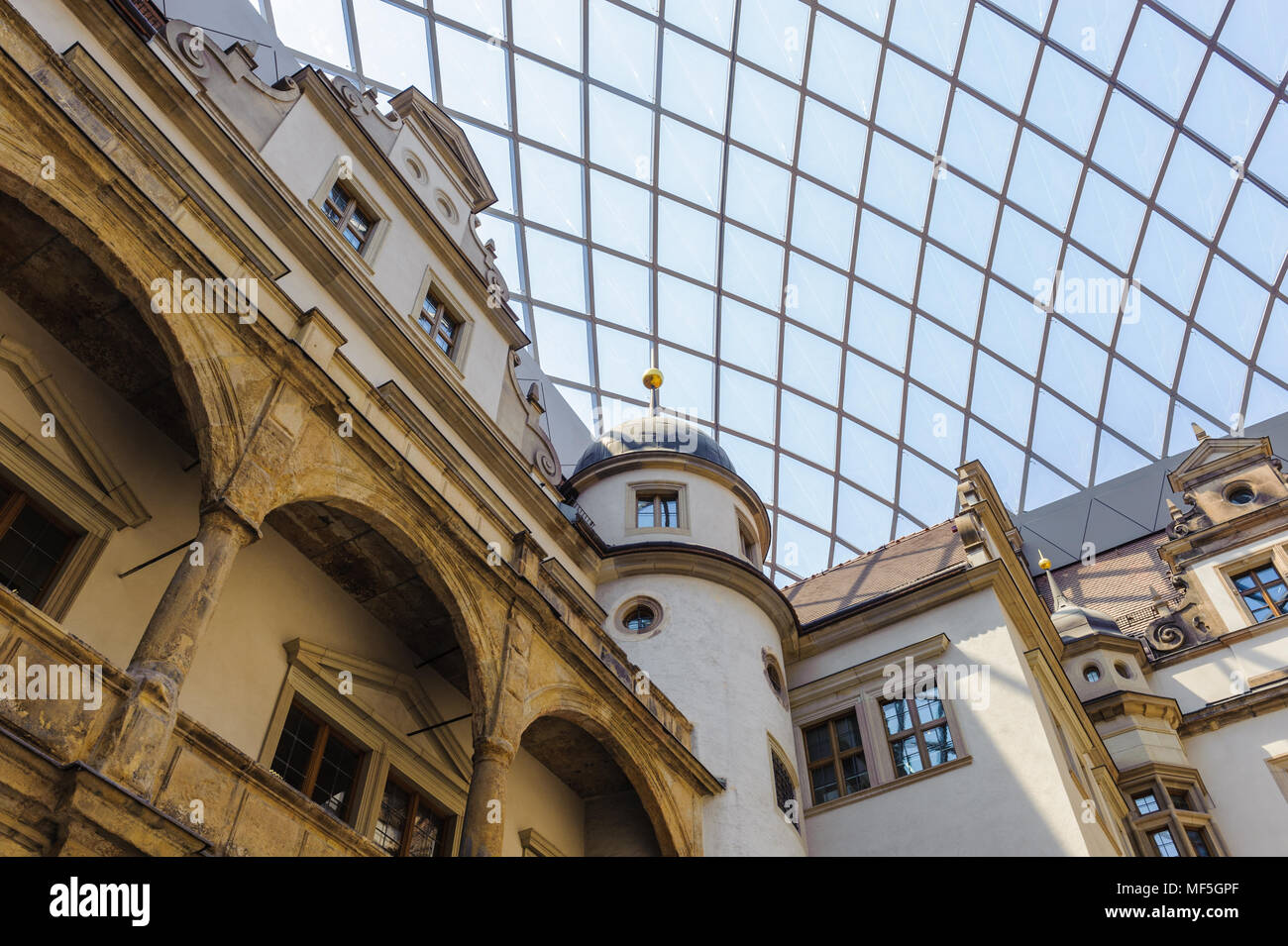 Building of the Dresden State Art Collections Stock Photo - Alamy