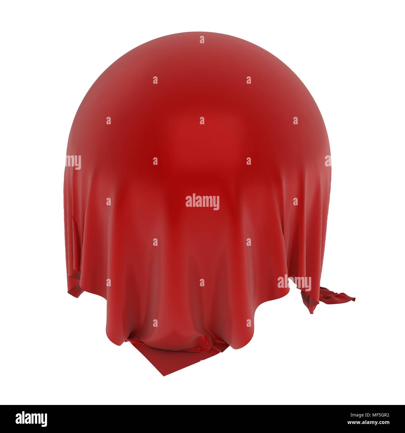 The folds of the fabric Cut Out Stock Images & Pictures - Alamy