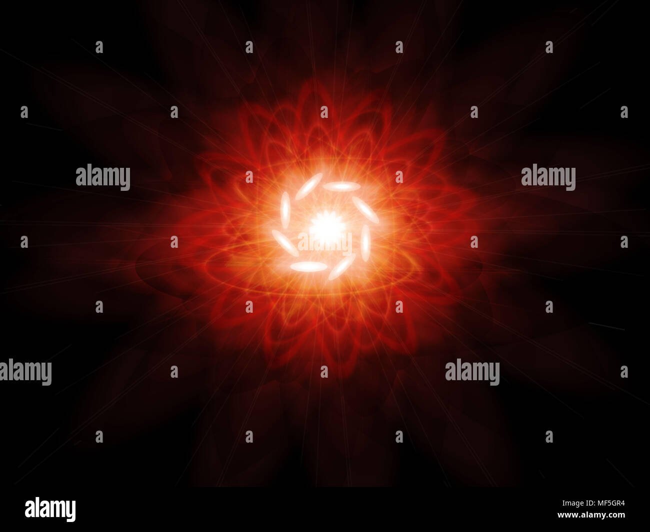 Red light on a black background Stock Photo - Alamy