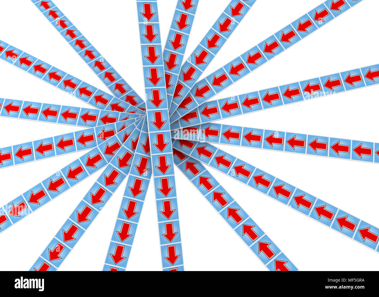 Crossing ribbons hi-res stock photography and images - Alamy