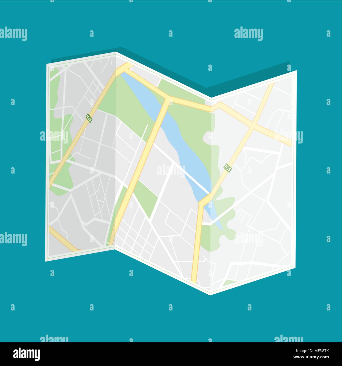 city map navigation Stock Vector Image & Art - Alamy