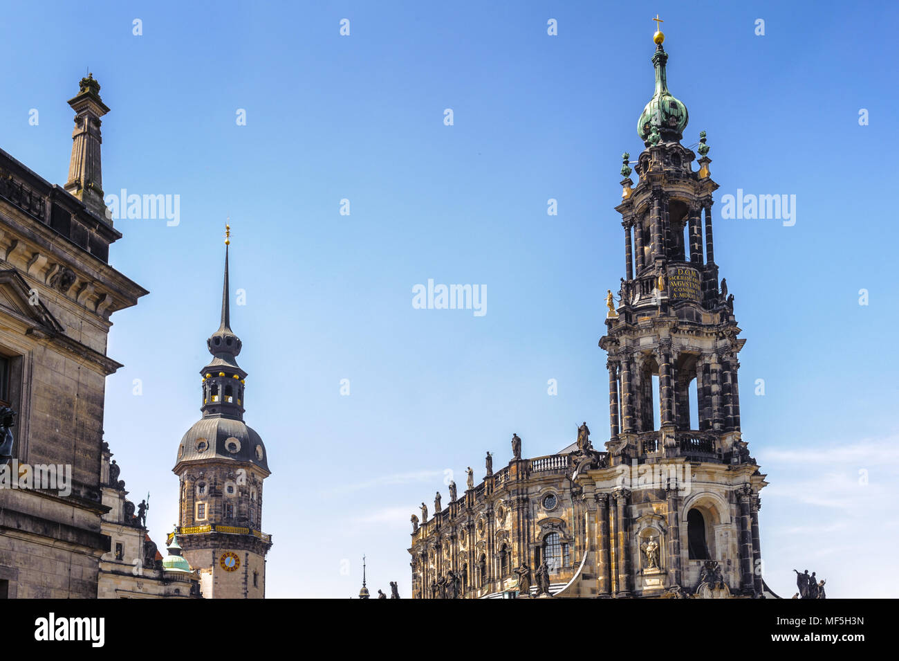 Roman catholic cathedral of dresden hi-res stock photography and images ...