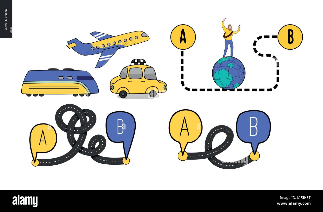 Transport planning Stock Vector Images - Alamy