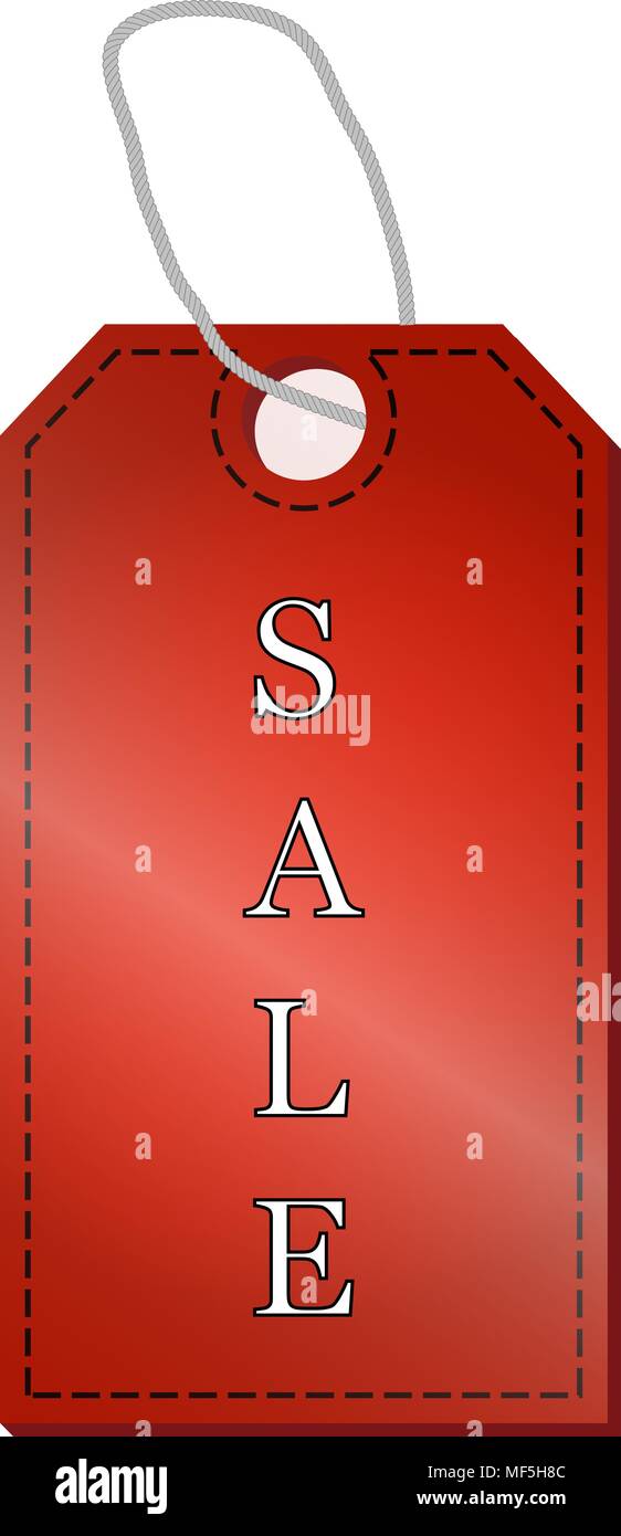 sale tags set isolated on a white background vector illustration Stock ...