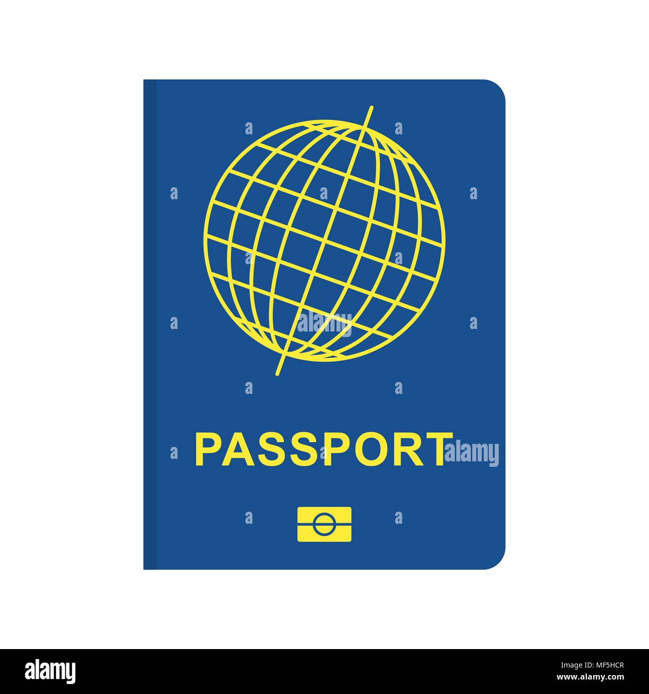 Realistic international passport blue hi-res stock photography and ...