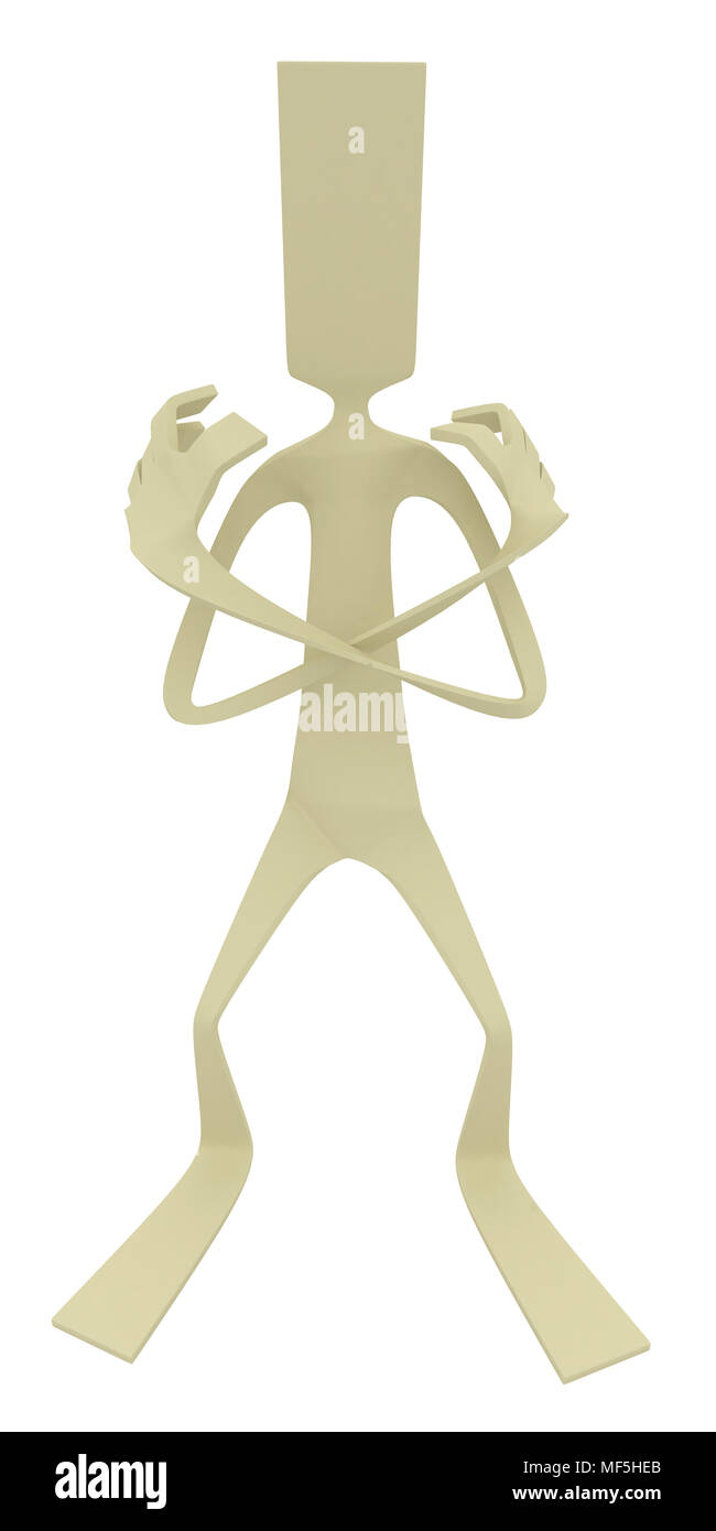 Cartoon tall man Cut Out Stock Images & Pictures - Alamy