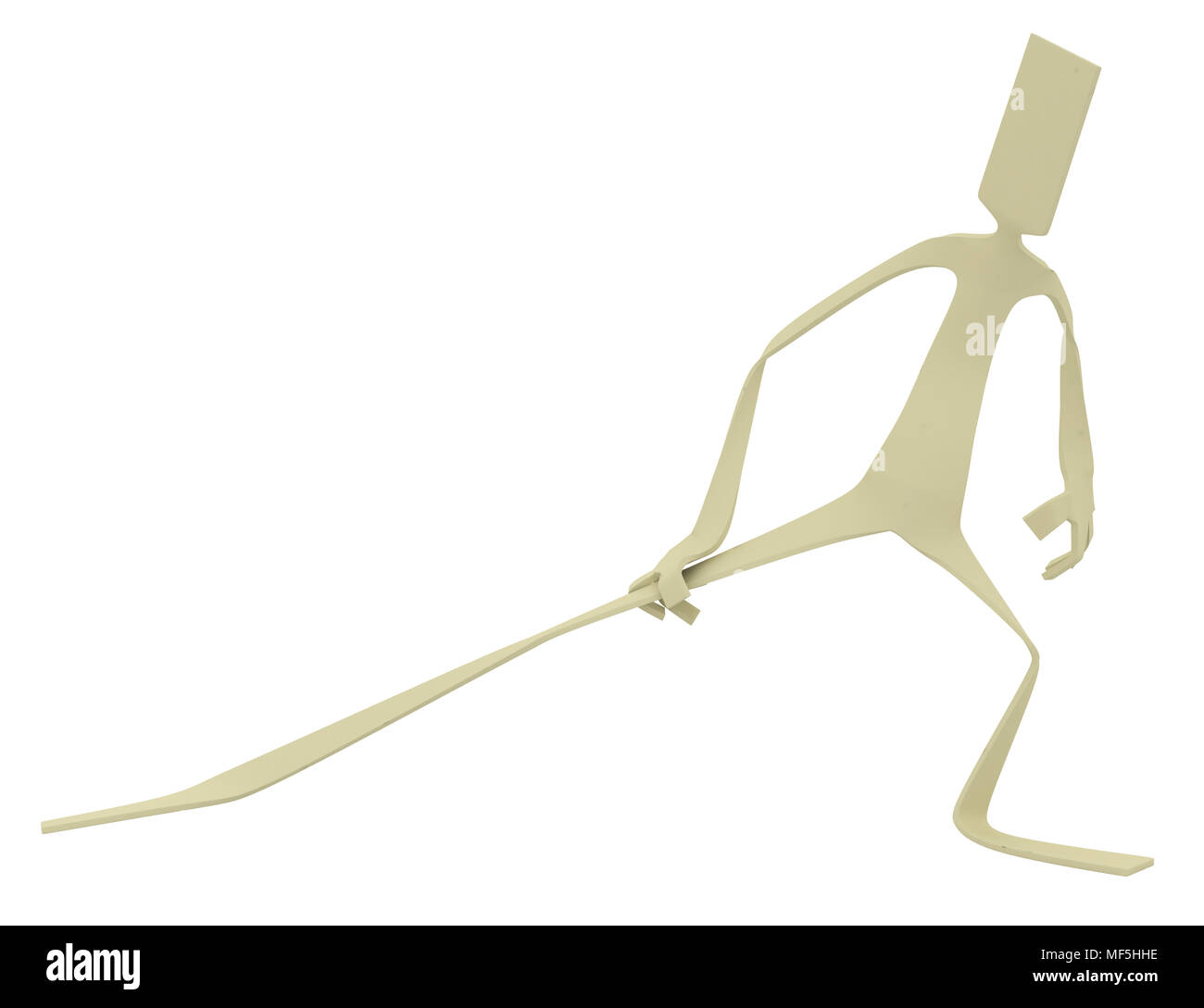 Cartoon tall man Cut Out Stock Images & Pictures - Alamy