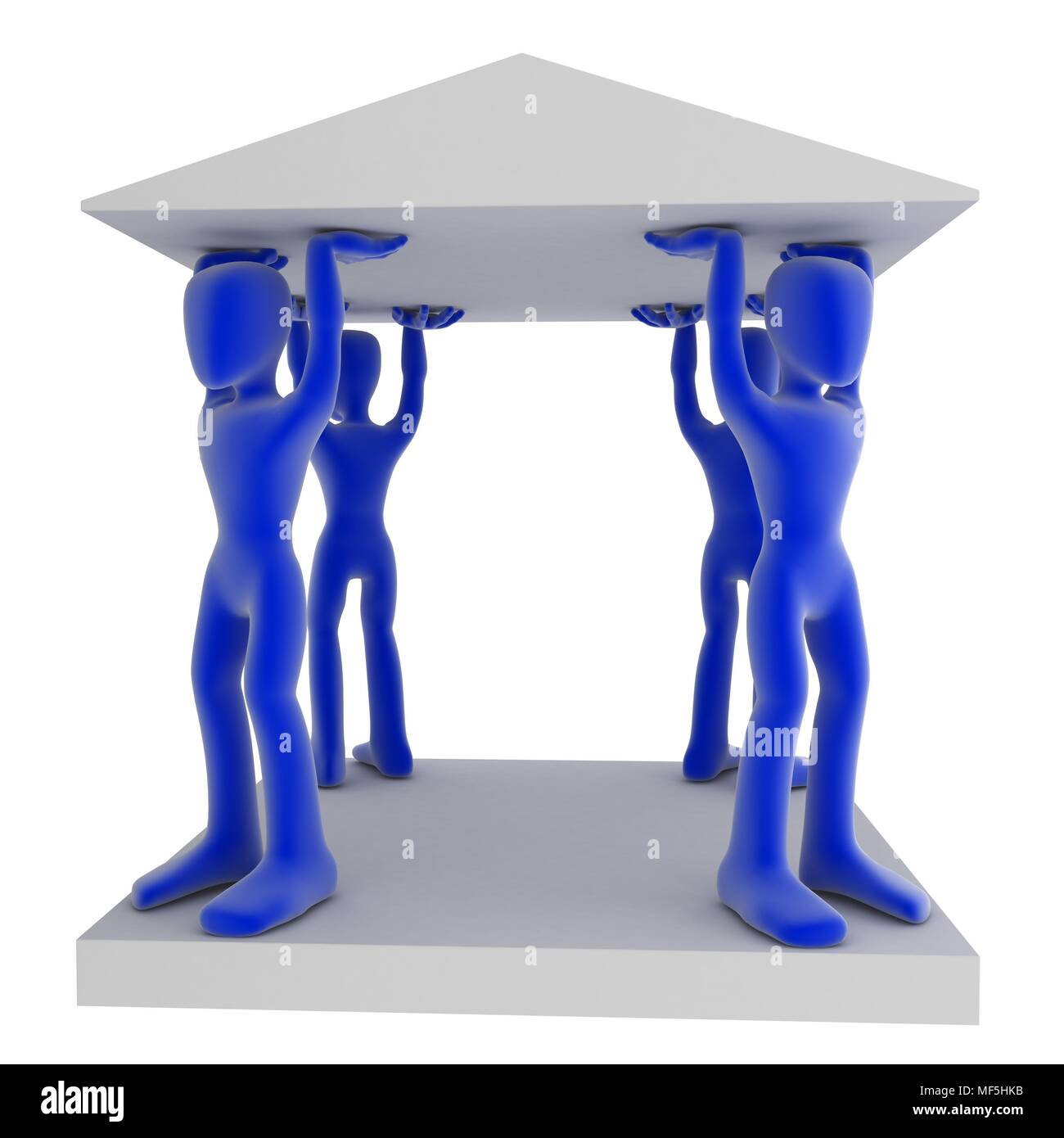 Roof figures Cut Out Stock Images & Pictures - Alamy