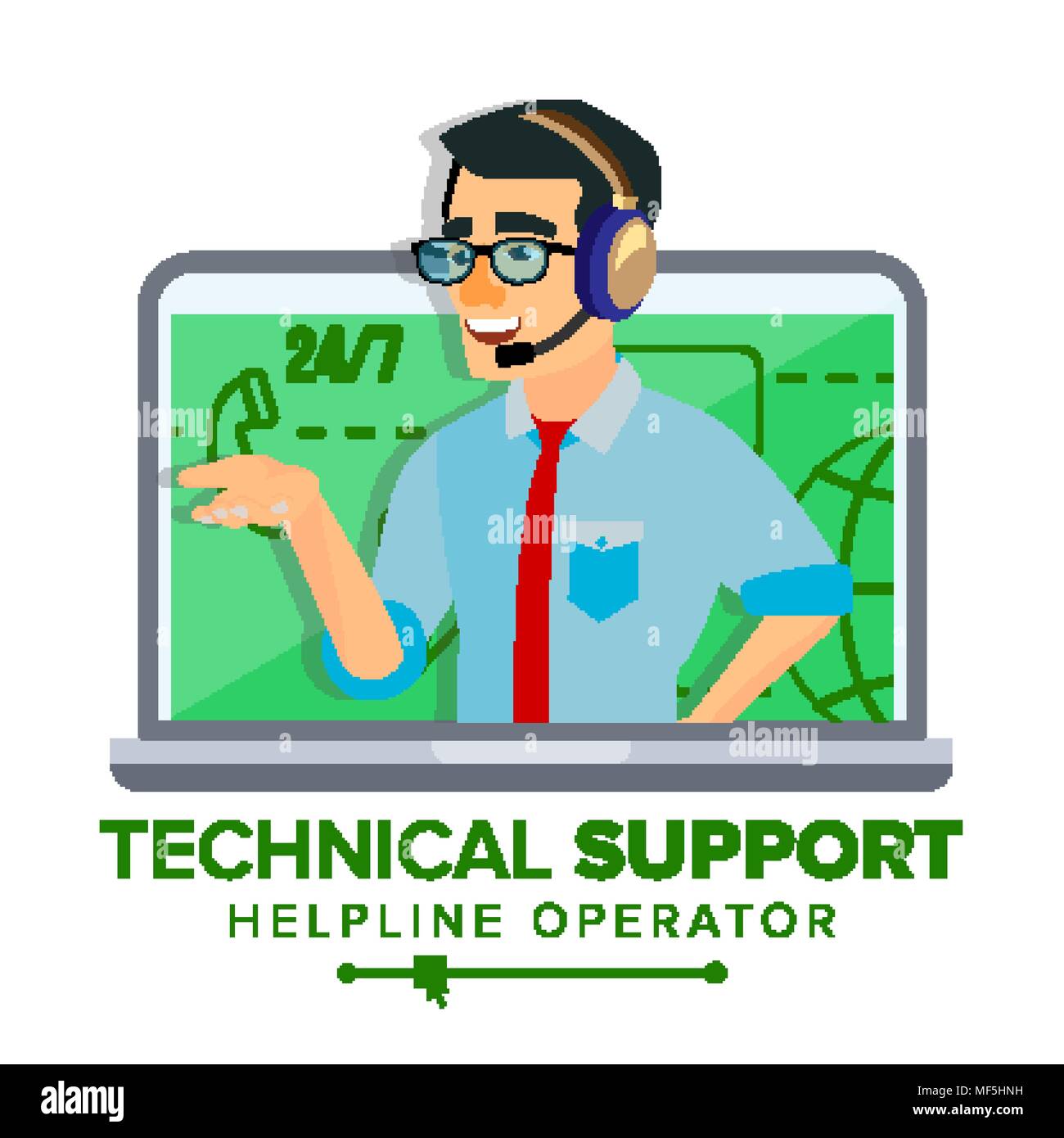 Global technology centre Stock Vector Images - Alamy