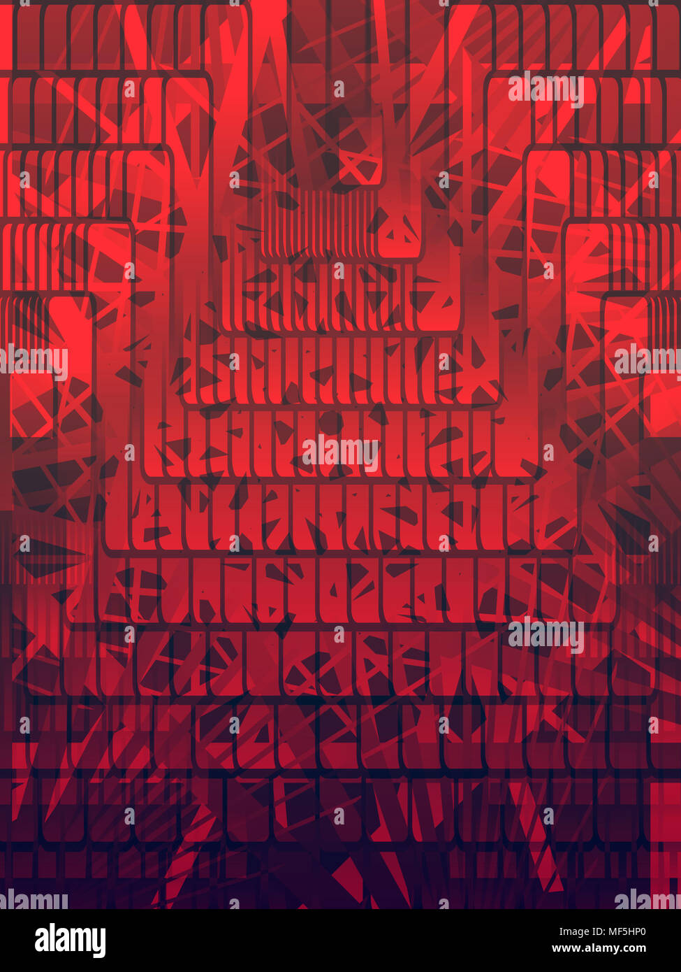 Red abstract shape overlay background, vertical Stock Photo - Alamy