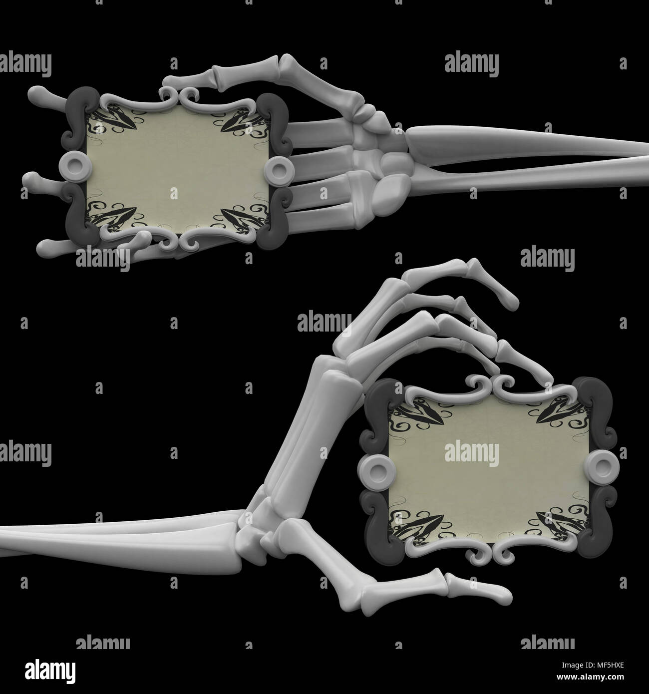 3d skeletal arms, over white Stock Photo - Alamy