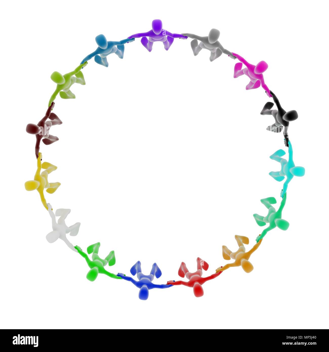 Stand different figures hi-res stock photography and images - Alamy