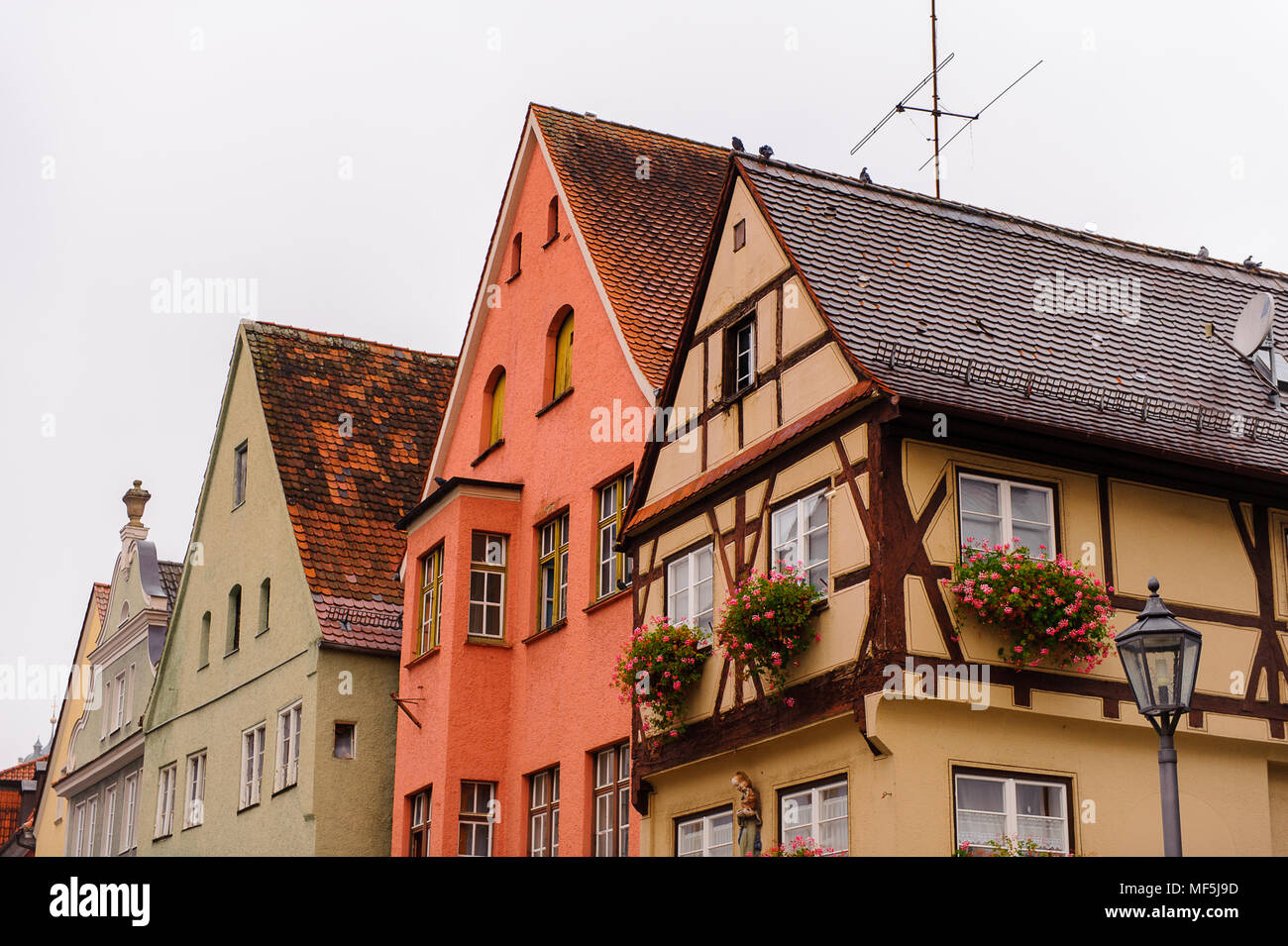 House memmingen architecture facade hi-res stock photography and images ...