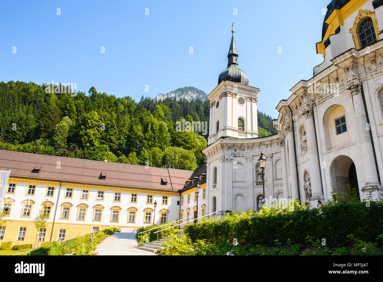 Ettal Abbey (Kloster Ettal) , a Benedictine monastery in the village of ...