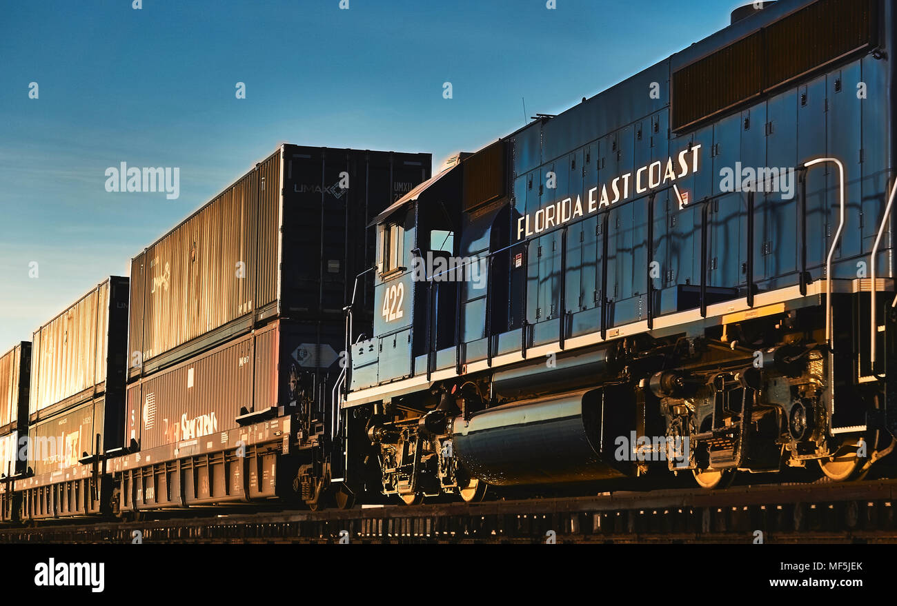 Florida east coast railway hi-res stock photography and images - Alamy