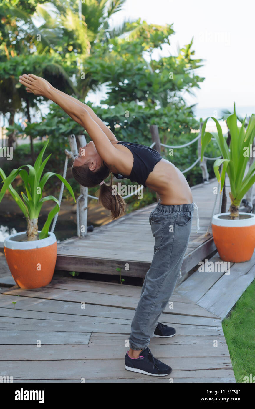 Woman Bending Over High Resolution Stock Photography and Images - Alamy