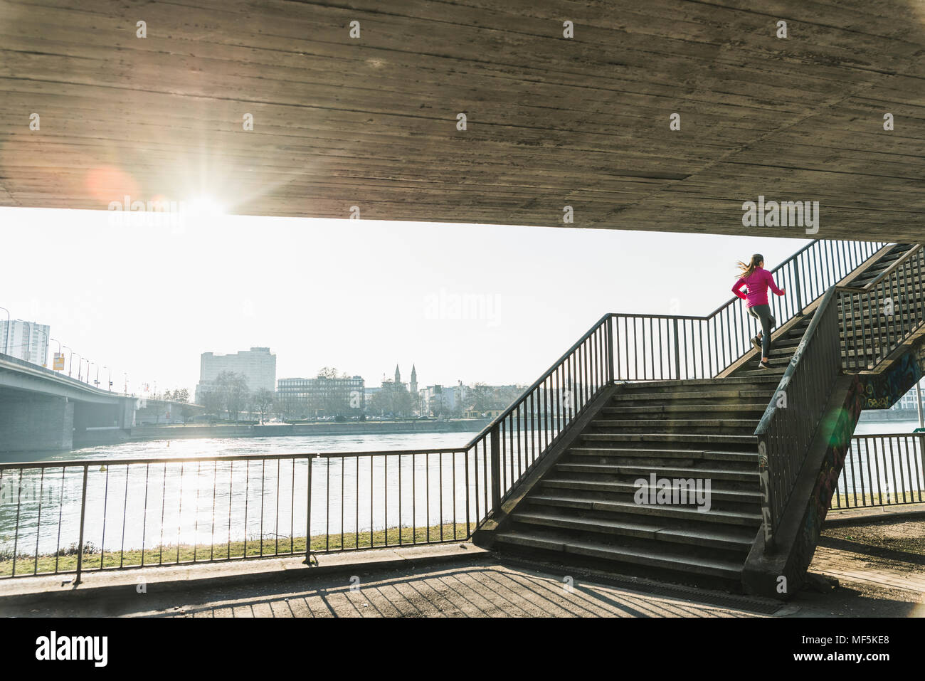 River stairs hi-res stock photography and images - Alamy
