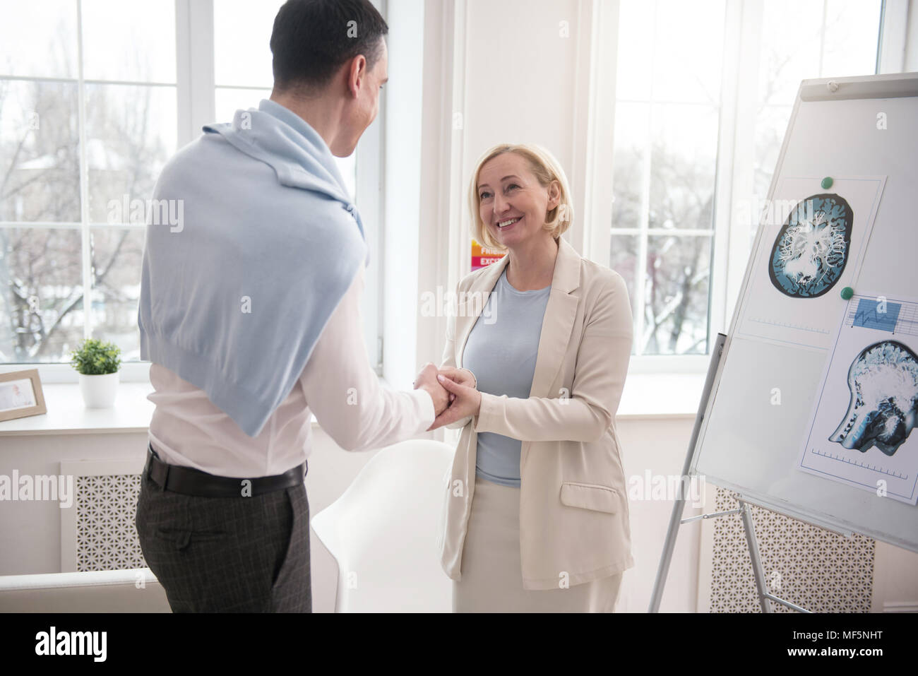 Exchanging knowledge hi-res stock photography and images - Alamy