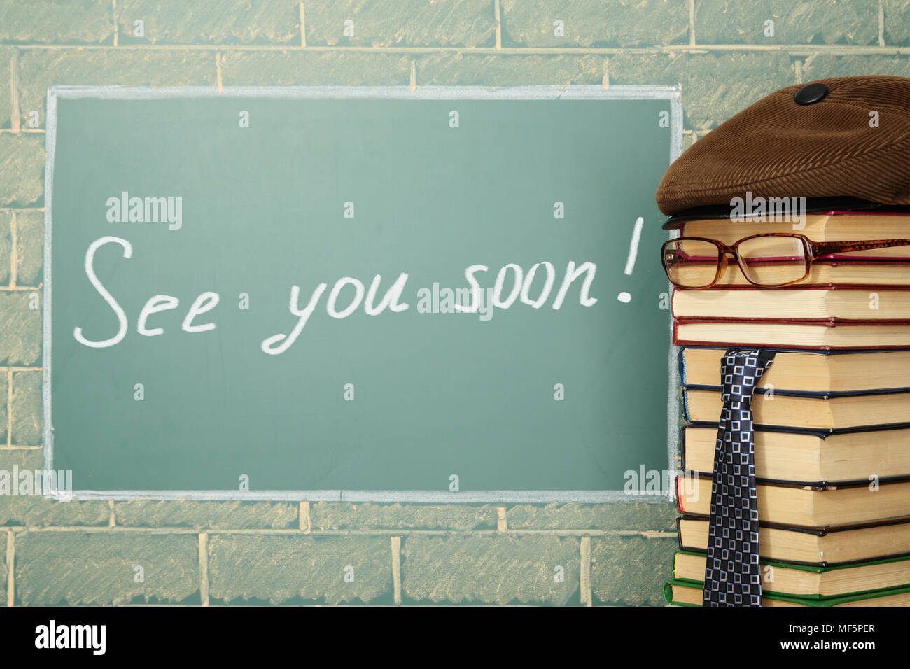 Education and vacation cheerful time Stock Photo - Alamy