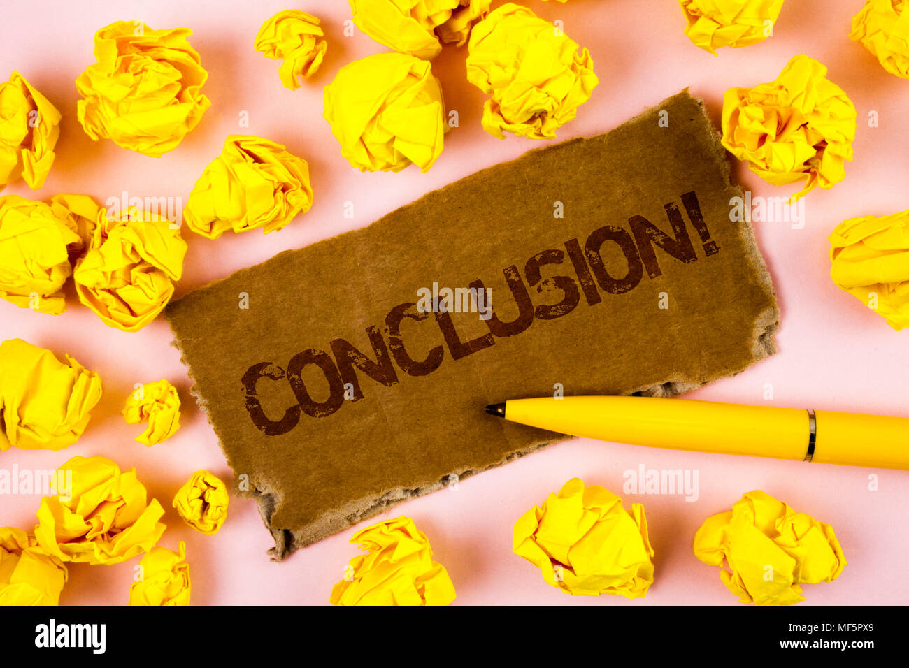 Conceptual hand writing showing Conclusion Motivational Call. Business ...